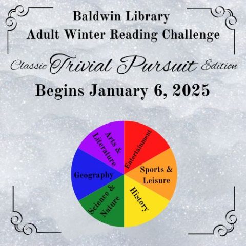 Adult Winter Reading Challenge | Baldwin Public Library